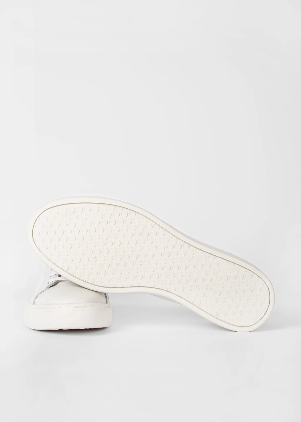 Men's White Leather 'Rex' Sneakers Men's White Leather 'Rex' Sneakers